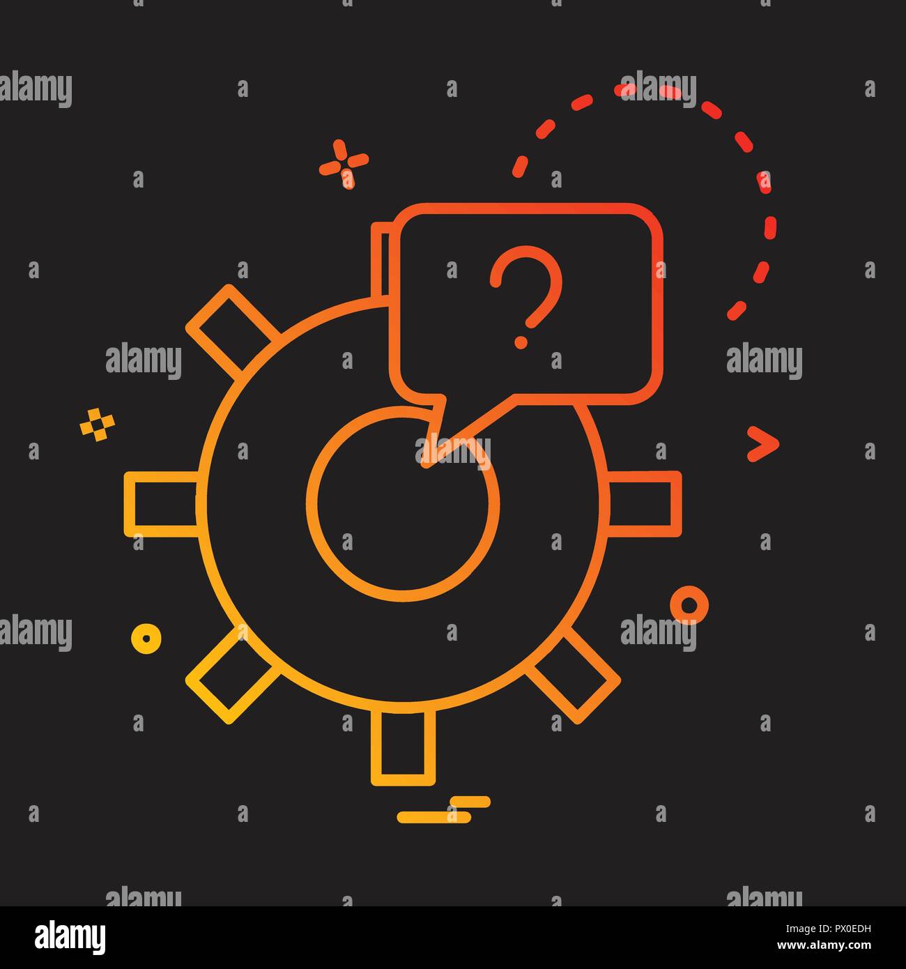 Gear icon design vector Stock Vector Image & Art - Alamy