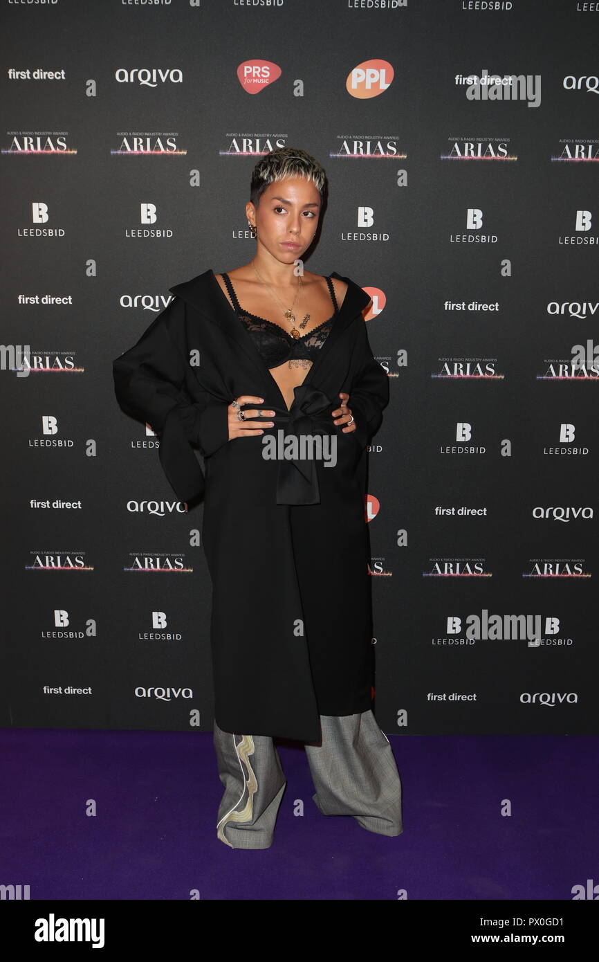 Poppy Ajudha arriving at the The Audio and Radio Industry Awards (ARIAS ...