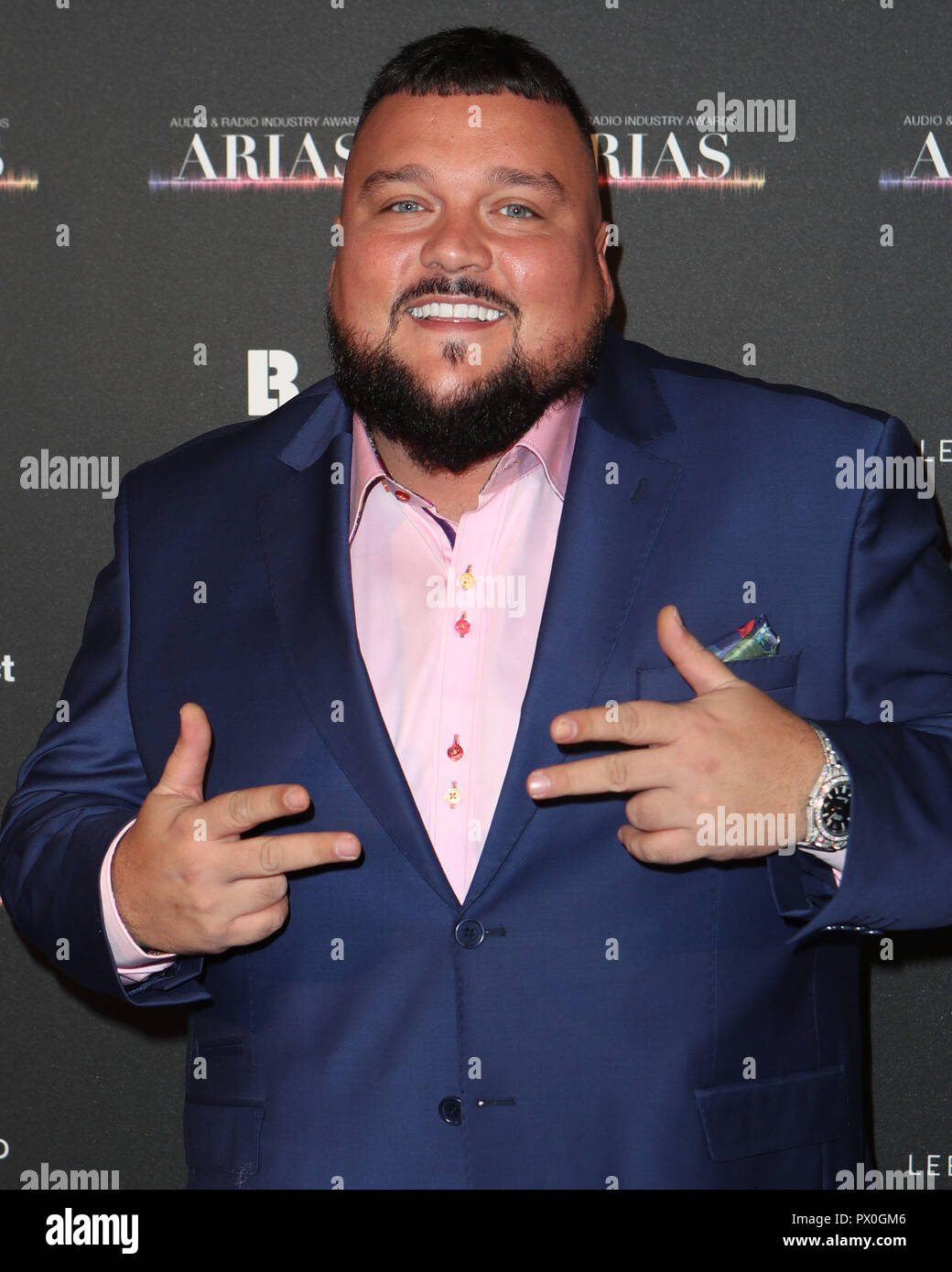 Charlie Sloth arriving at the The Audio and Radio Industry Awards ...