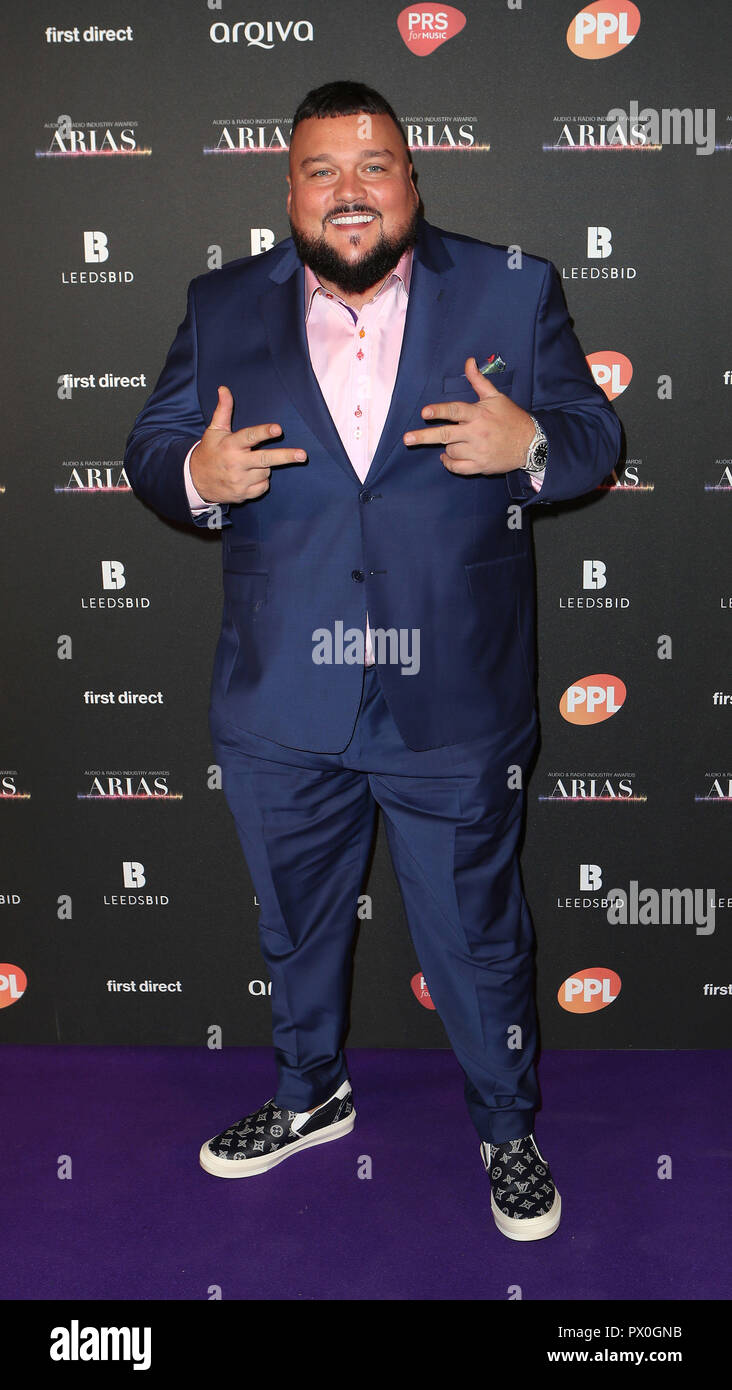 Charlie Sloth arriving at the The Audio and Radio Industry Awards ...