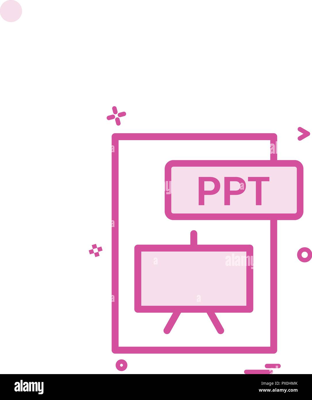 Ppt Design Stock Vector Images - Alamy