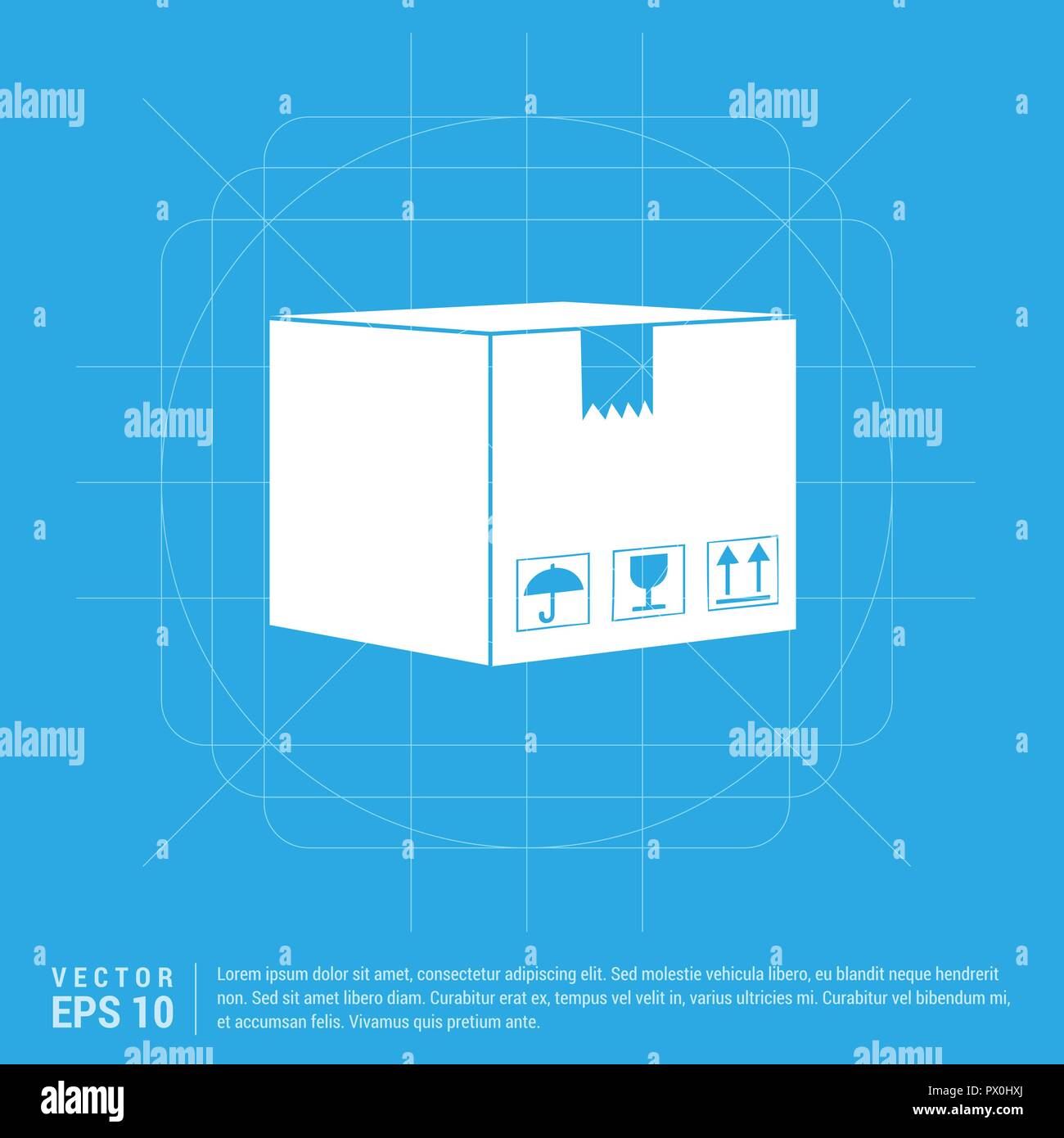 cardboard boxes icon Stock Vector Image & Art - Alamy