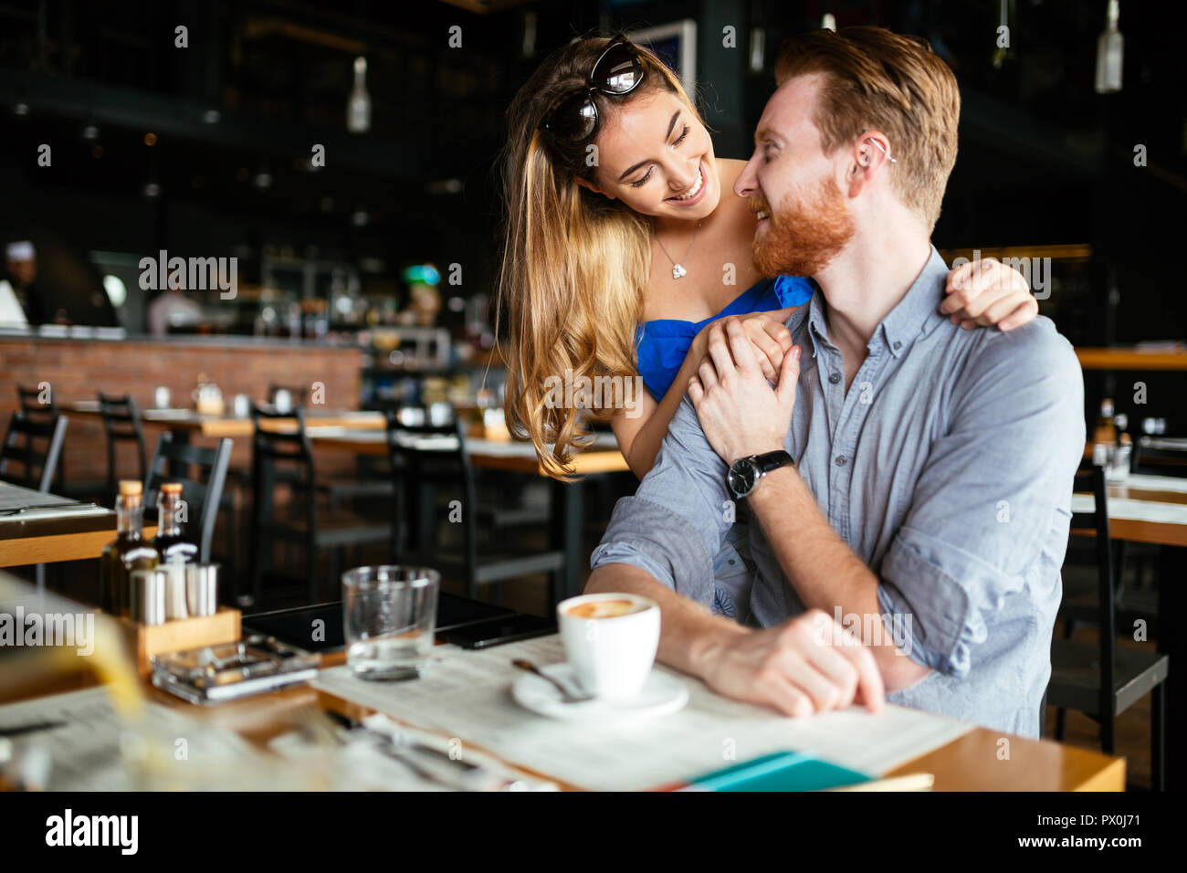Flirting romance hi-res stock photography and images - Alamy