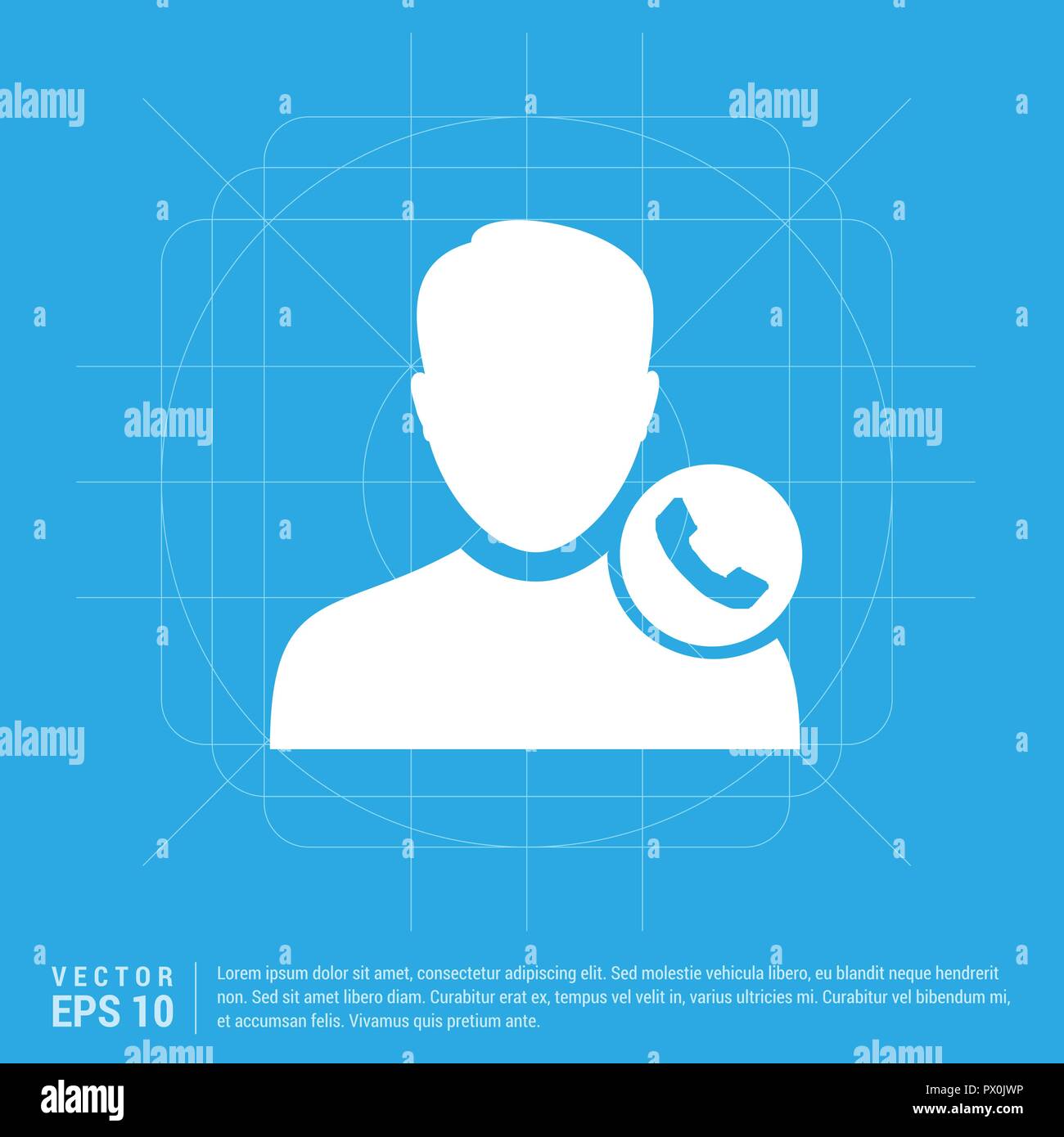 Call user icon Stock Vector Image & Art - Alamy