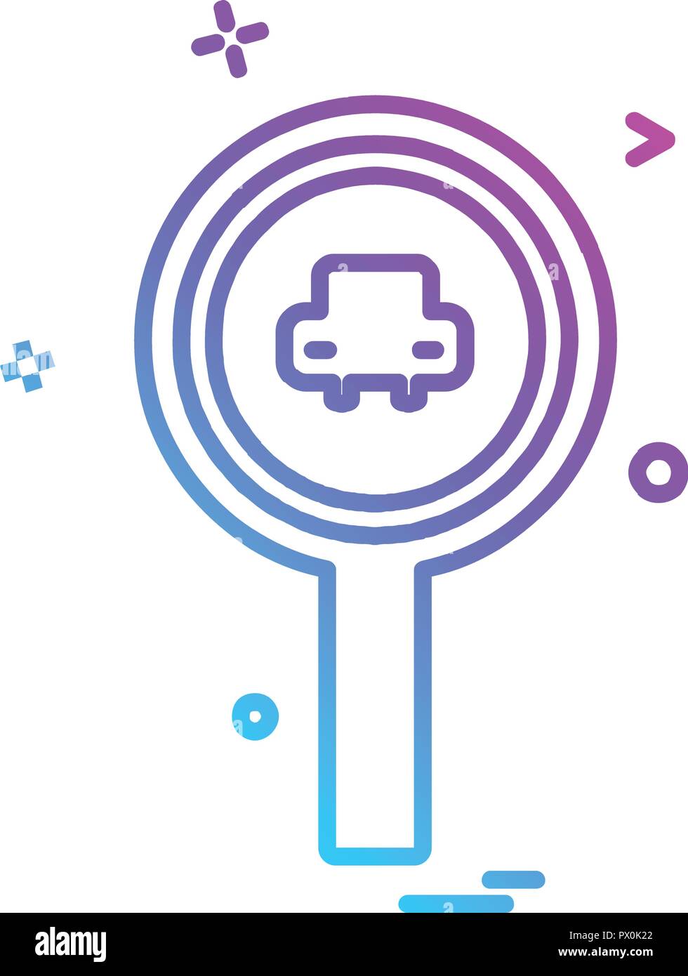 Traffic signs icon design vector Stock Vector Image & Art - Alamy