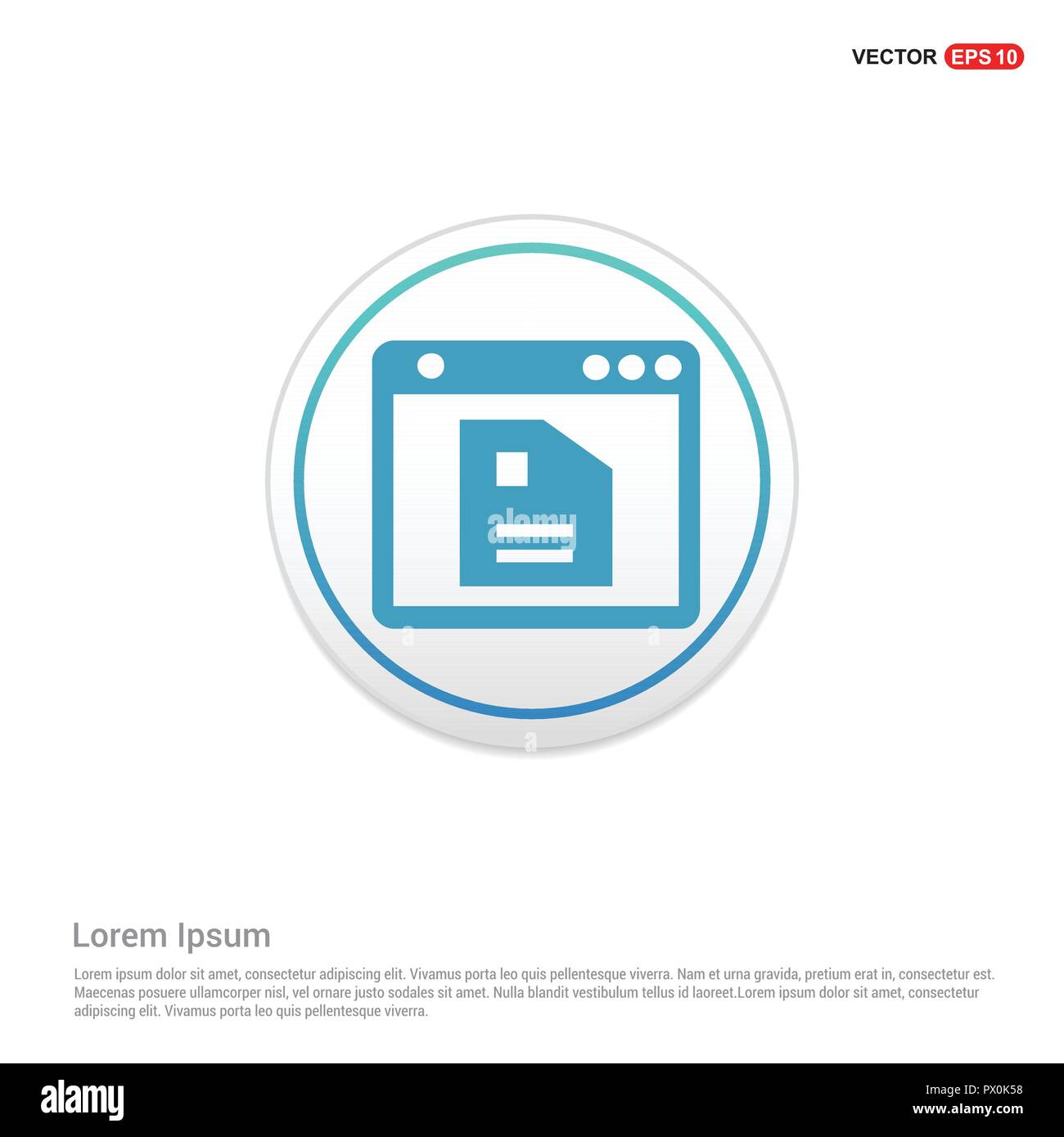 App window interface icon Stock Vector Image & Art - Alamy