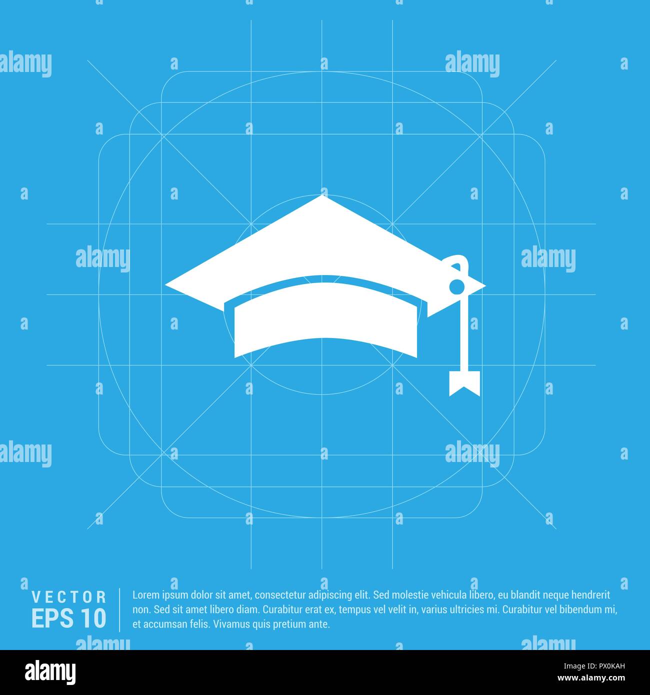 Education simple Icon Stock Vector Image & Art - Alamy