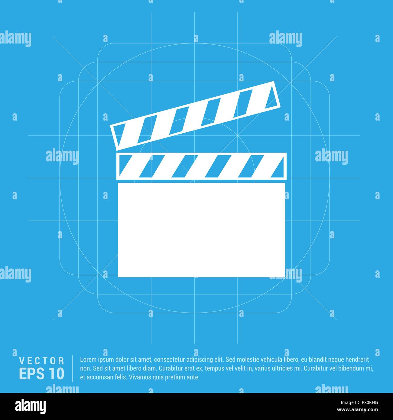 Film strip icon Stock Vector Image & Art - Alamy