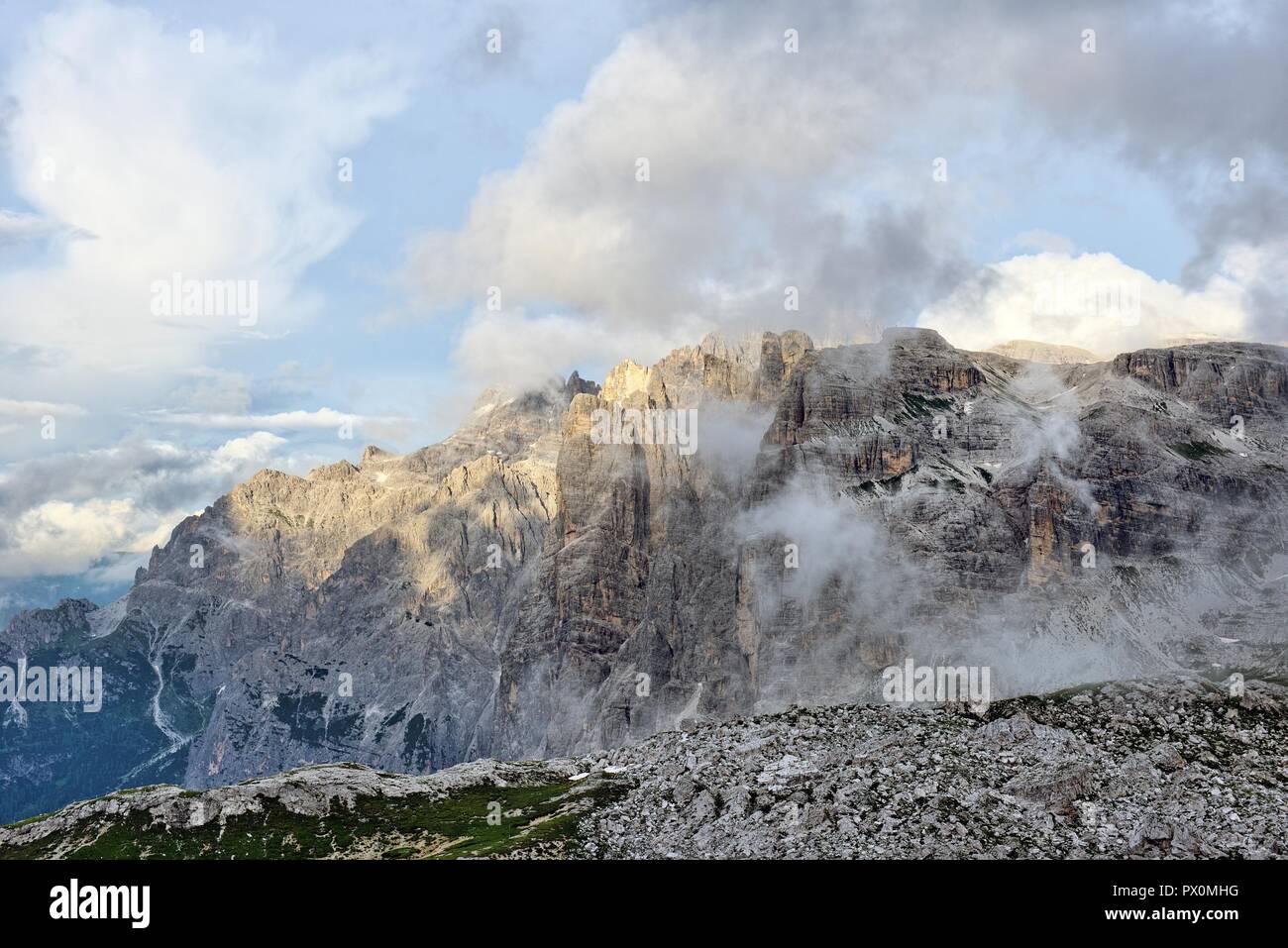 Italian alps landscape Stock Photo - Alamy