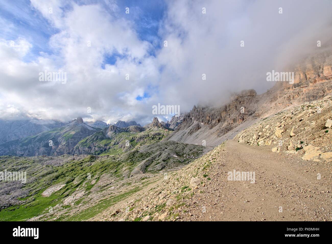Italian alps landscape Stock Photo - Alamy