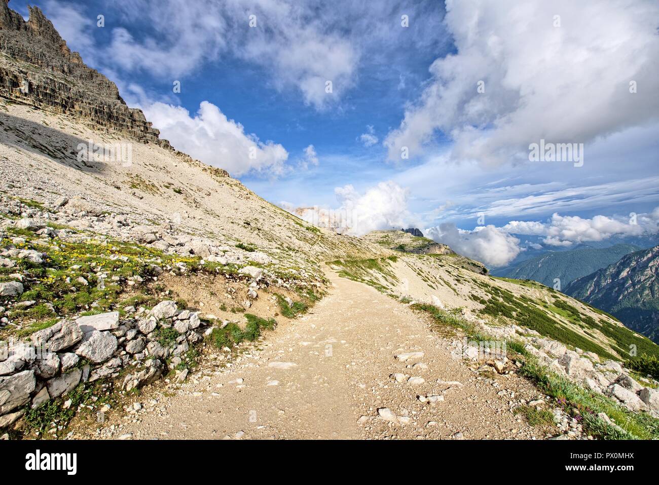 Italian alps landscape Stock Photo - Alamy