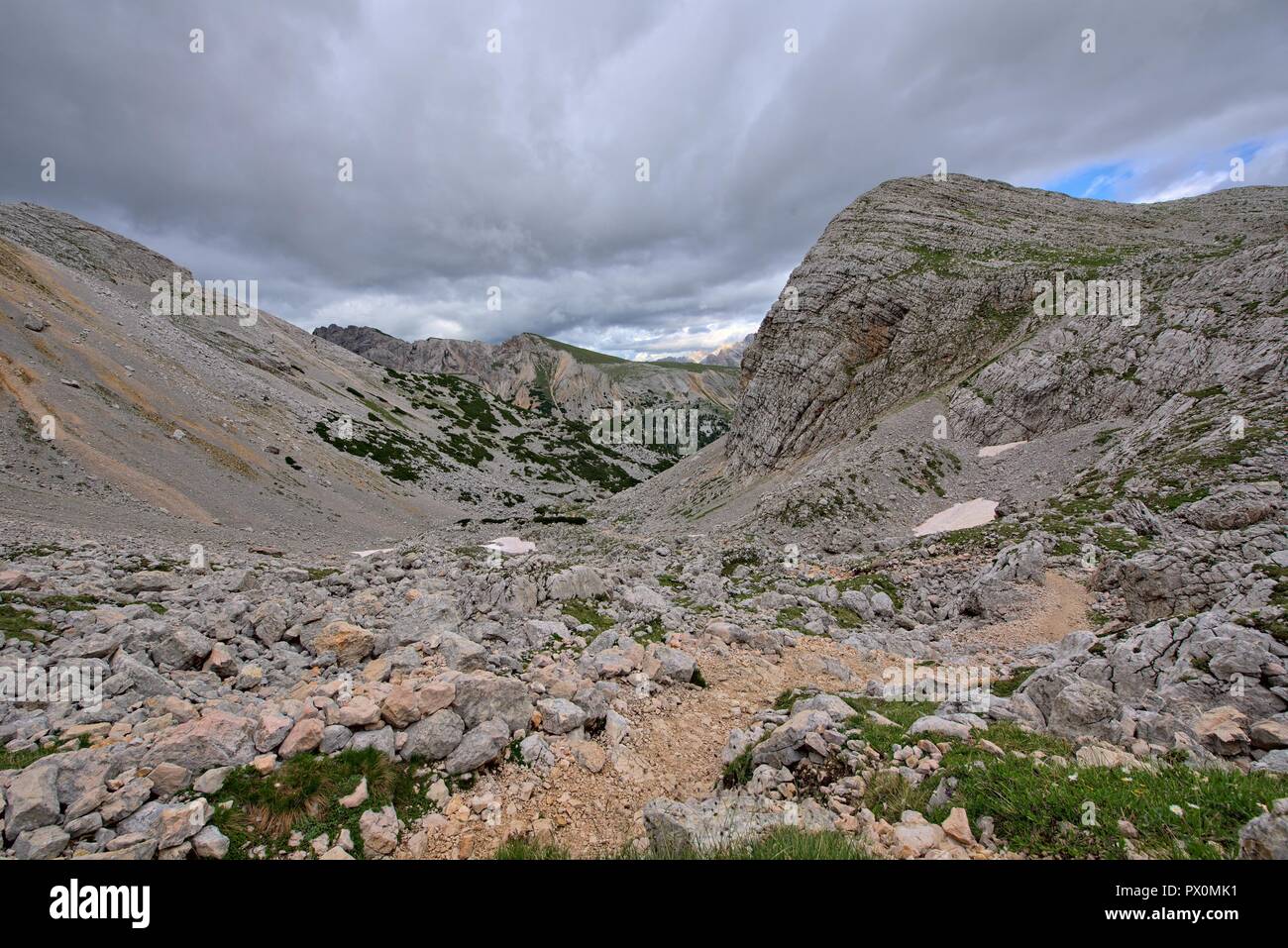 Italian alps landscape Stock Photo - Alamy