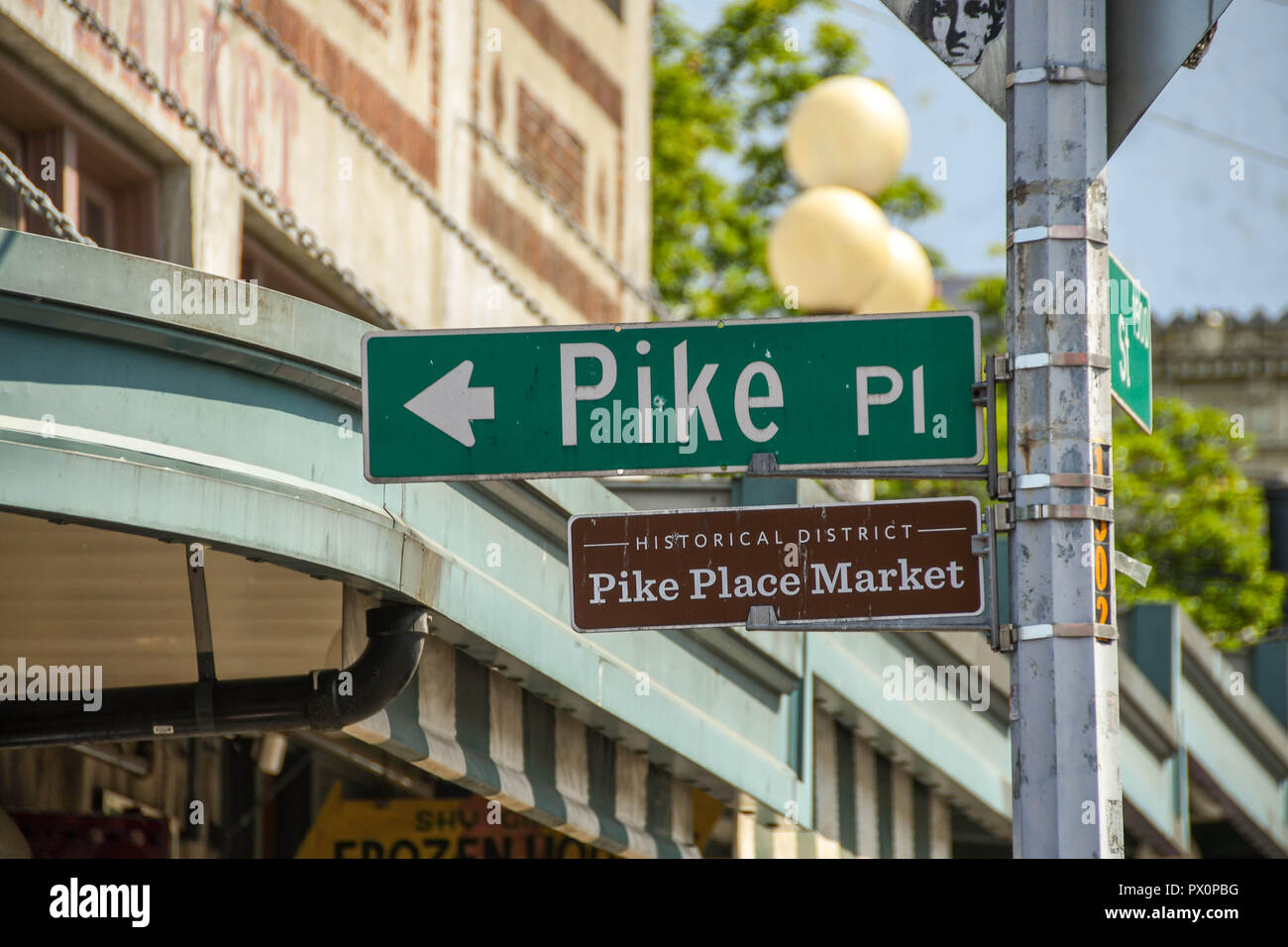 Seattle Road Signs High Resolution Stock Photography and Images - Alamy