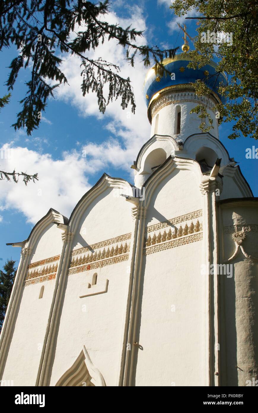 Sergiev Posad, Russia - September 1, 2009: The temple for Descent of ...