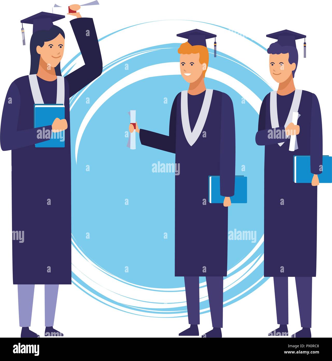 Students graduation celebration Stock Vector Image & Art - Alamy