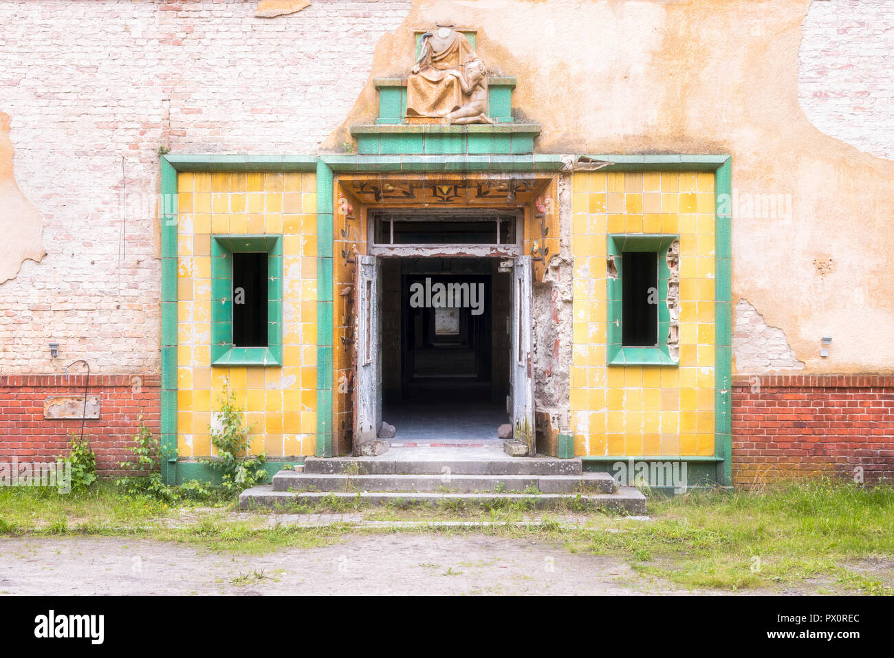 Abandoned Hospital Exterior