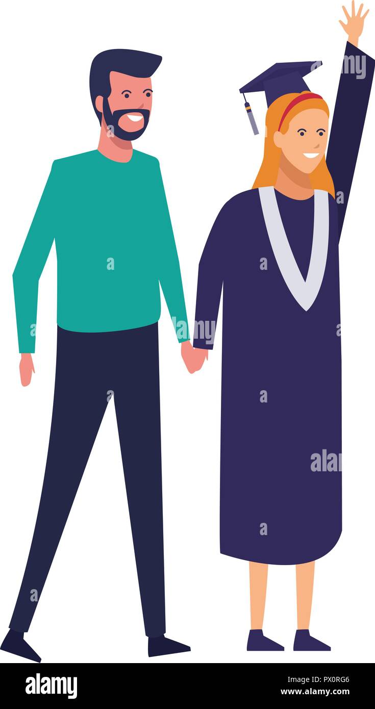 Student graduation cartoon Stock Vector Image & Art - Alamy