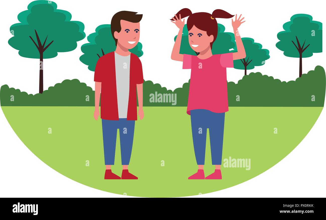 Cute kids talking Stock Vector Image & Art - Alamy