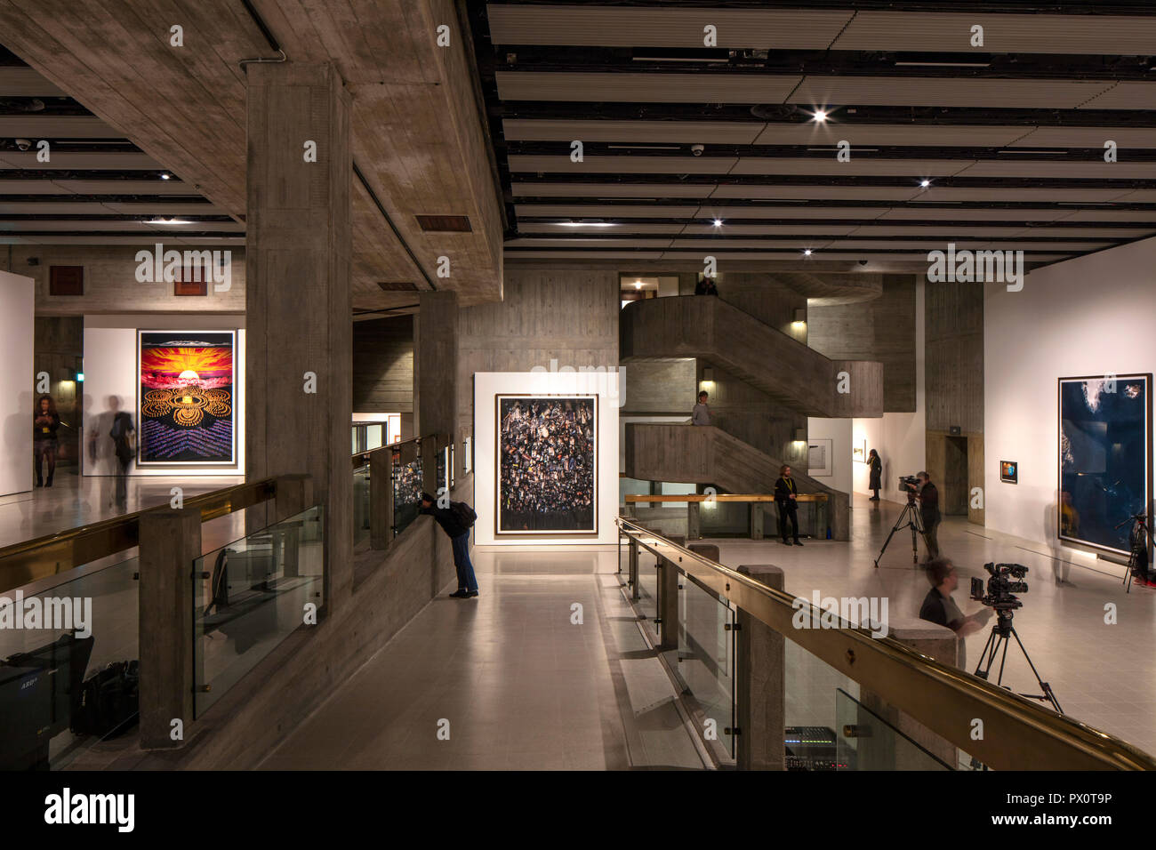 The new interior of the Hayward Gallery, a world-renowned contemporary ...