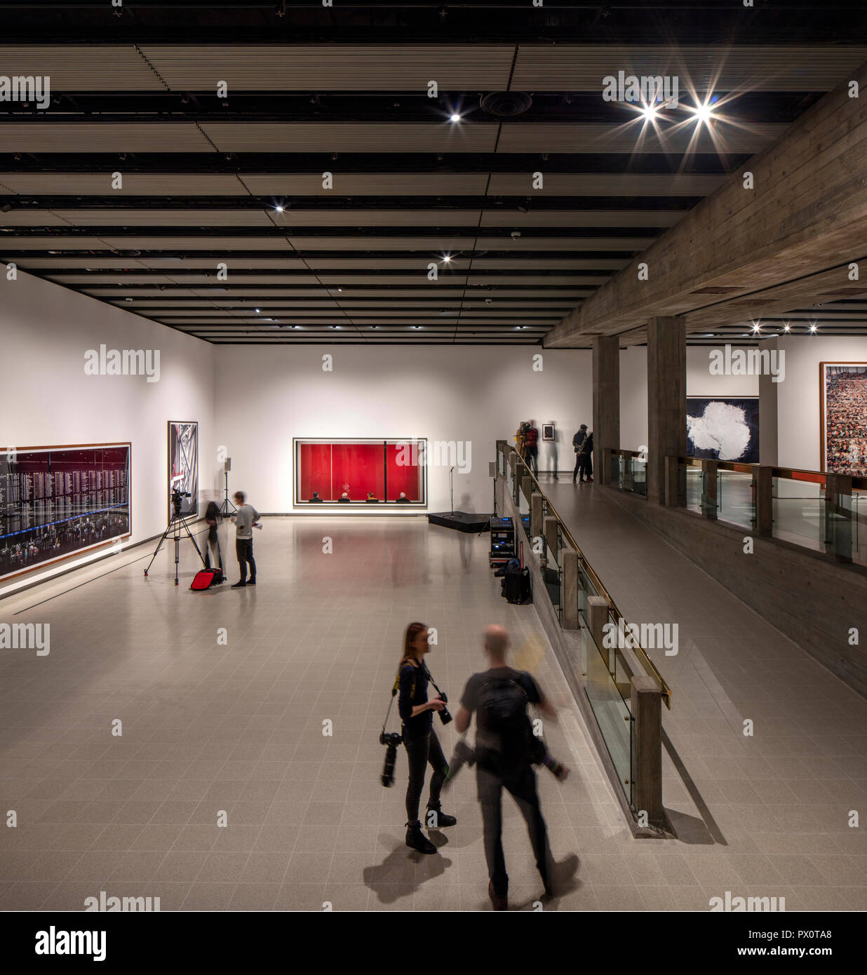The new interior of the Hayward Gallery, a world-renowned contemporary ...