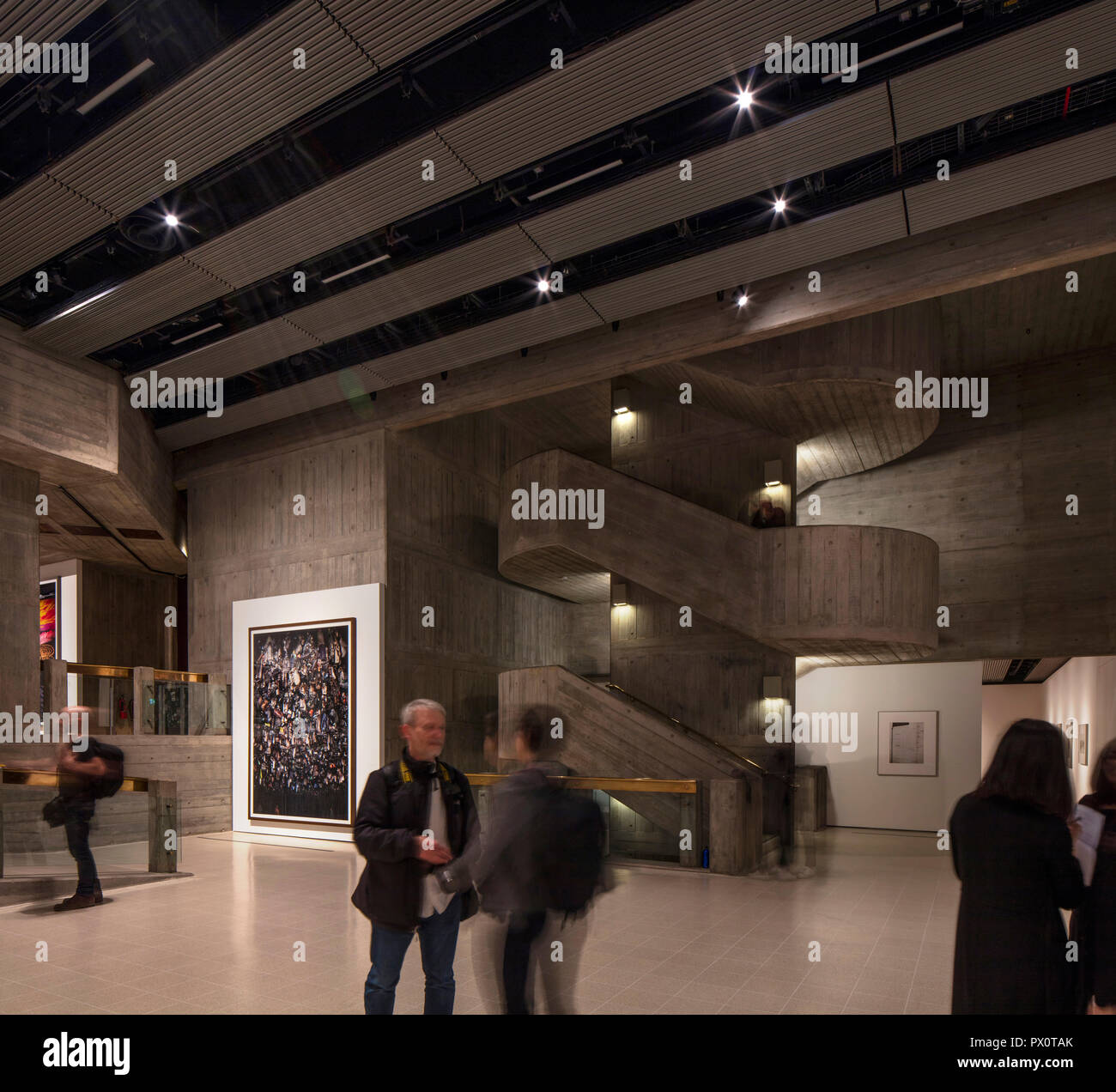 The new interior of the Hayward Gallery, a world-renowned contemporary ...