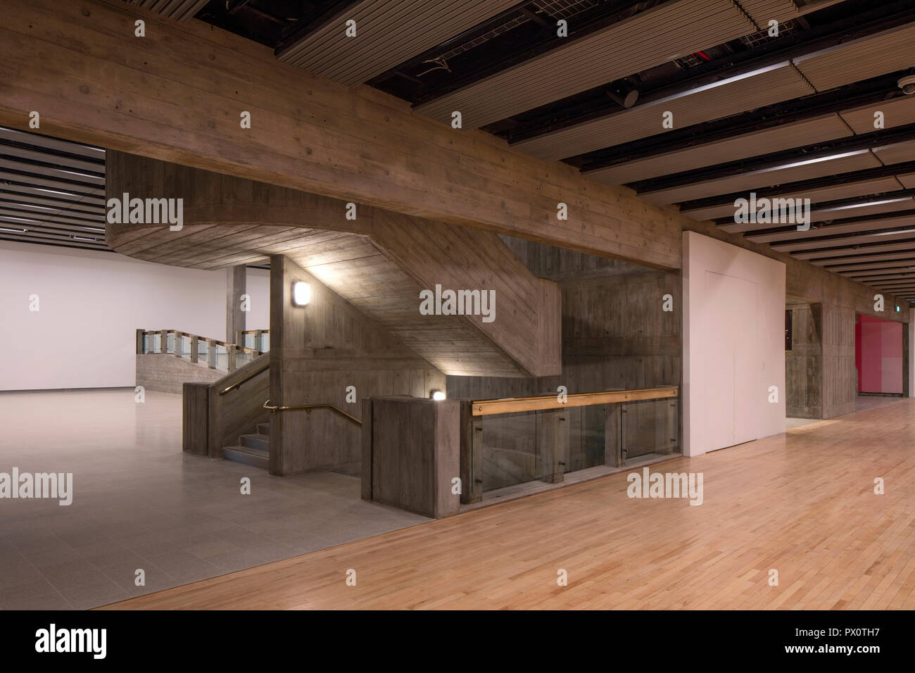 The new interior of the Hayward Gallery, a world-renowned contemporary ...