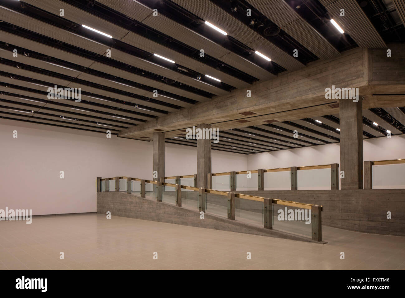 The new interior of the Hayward Gallery, a world-renowned contemporary ...