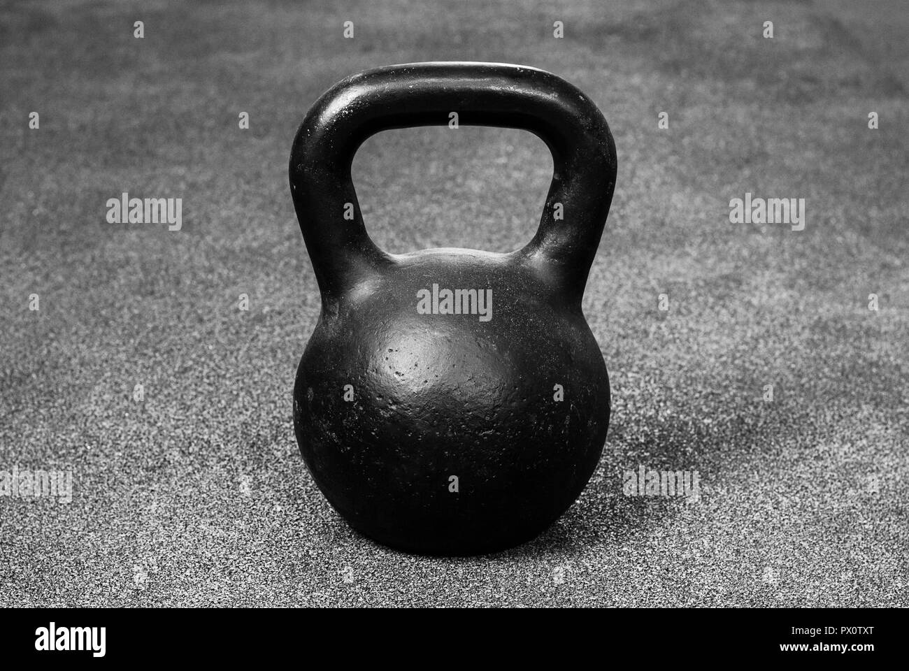 Kettlebell Black and White Stock Photos & Images - Alamy