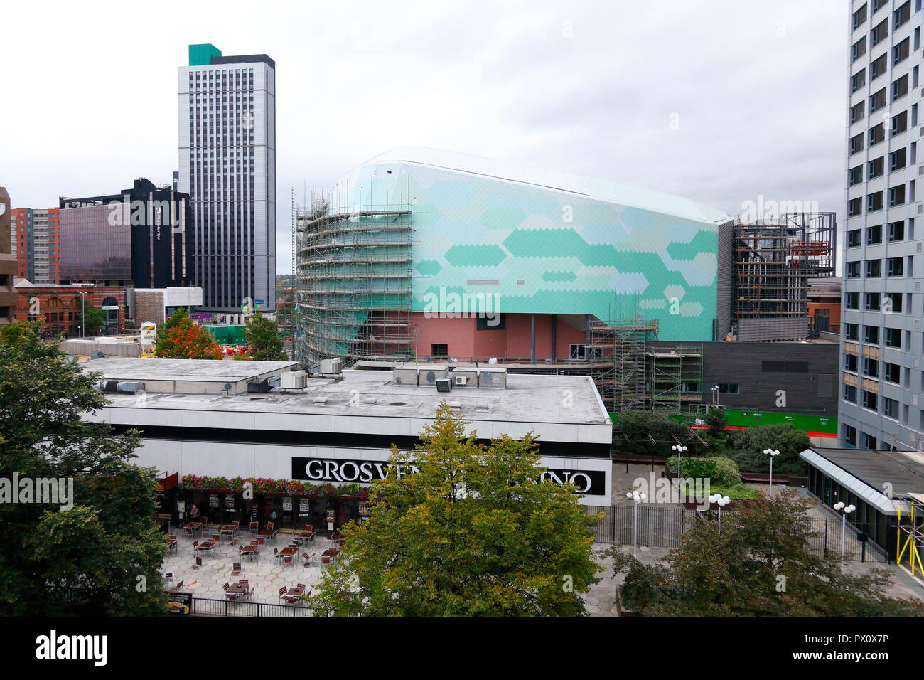 Construction of first direct arena hi-res stock photography and images ...