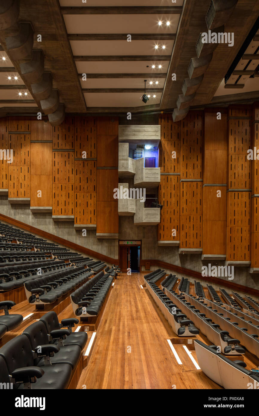 The restored Purcell Room at the Queen Elizabeth Hall, Southbank Centre ...