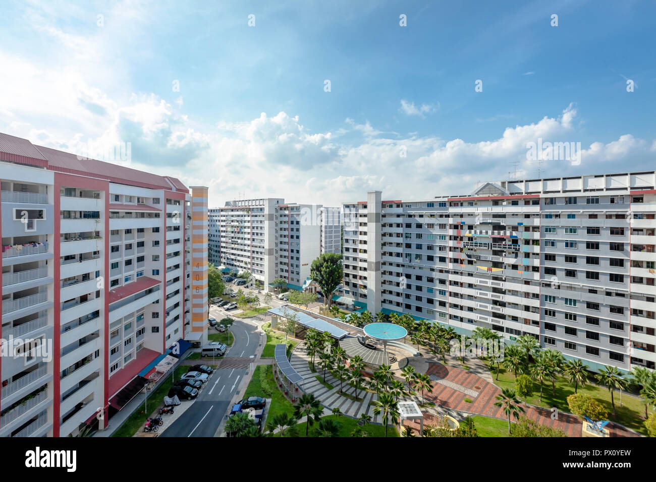 HDB Block 410 Tampines Street 41, public housing in Singapore Stock ...