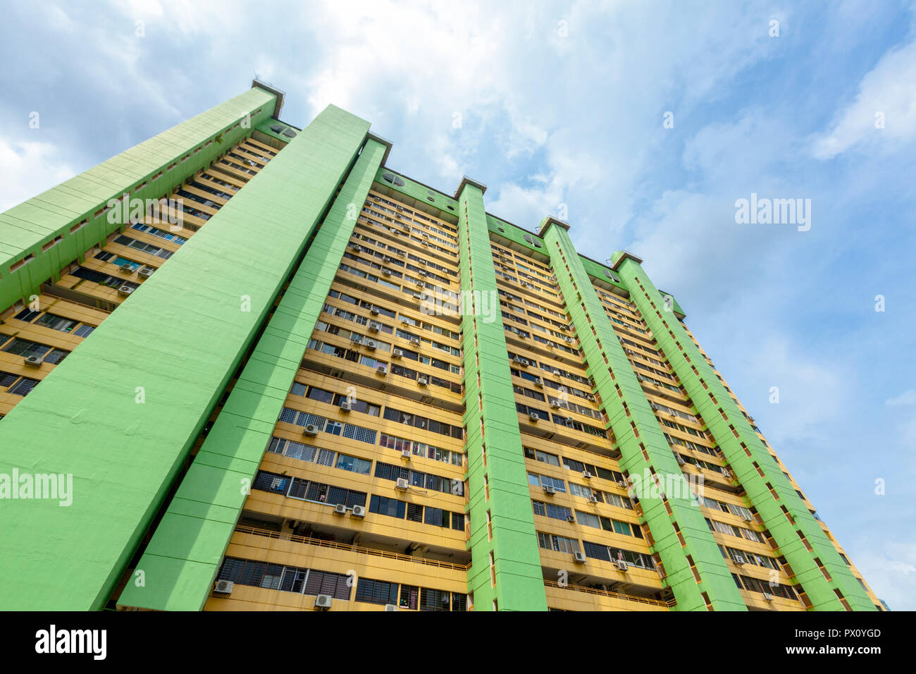 Tall houses dwelling complex hi-res stock photography and images - Alamy