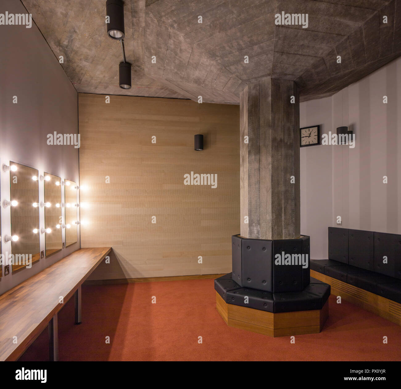 The dressing room of the restored Purcell Room at the Queen Elizabeth ...