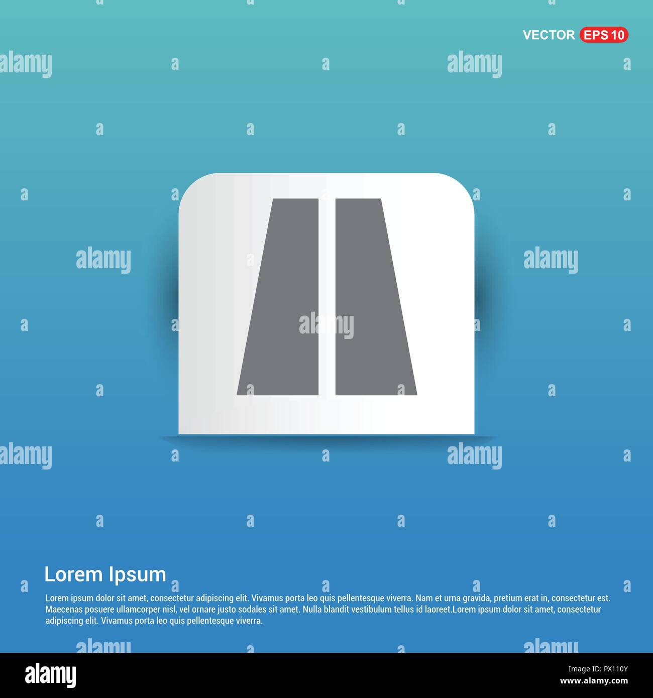 Zigzag single lane highway hi-res stock photography and images - Alamy