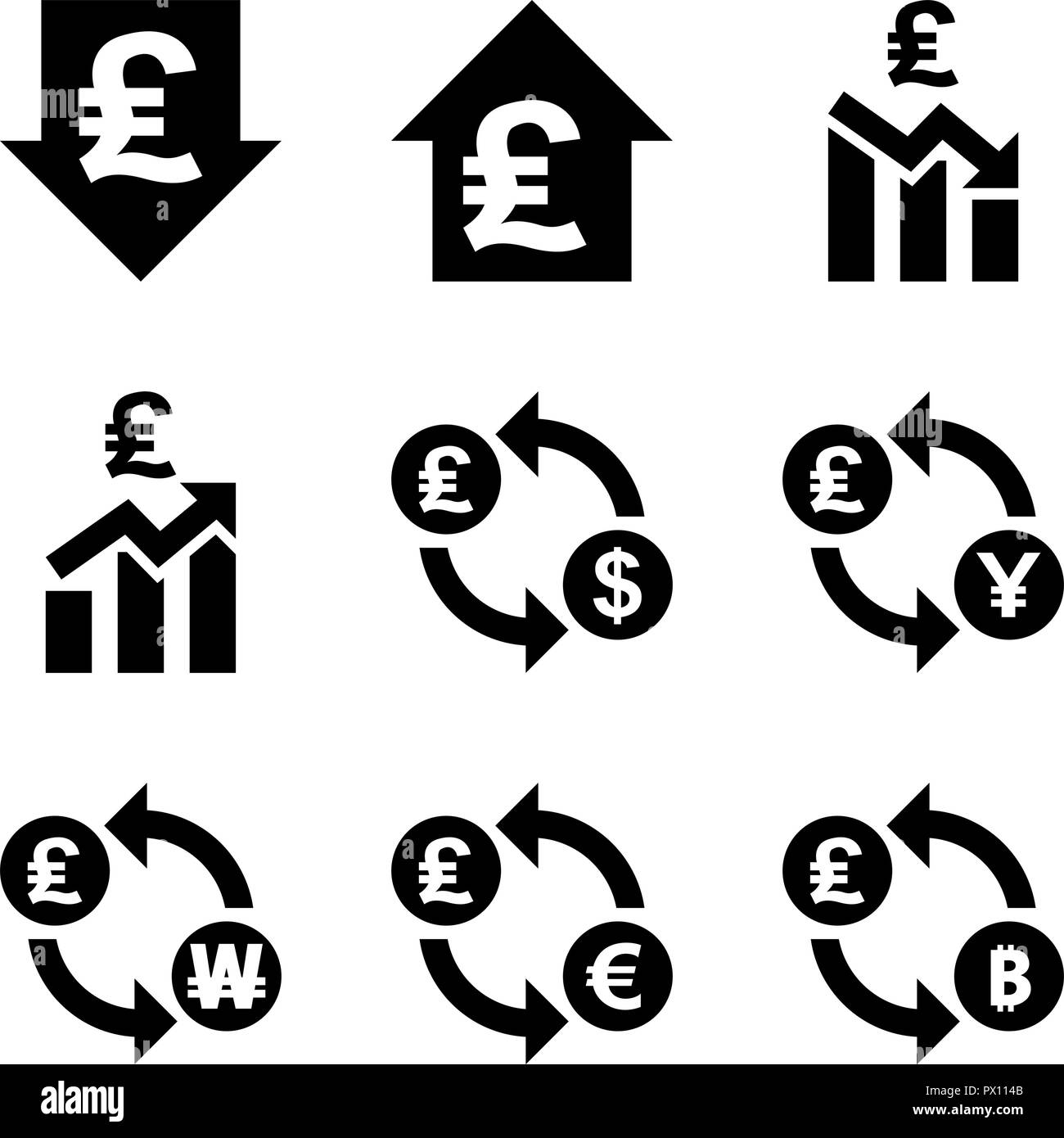 Stock market graphs financial Black and White Stock Photos & Images - Alamy
