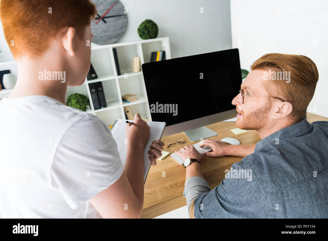 Father of computer hi-res stock photography and images - Alamy