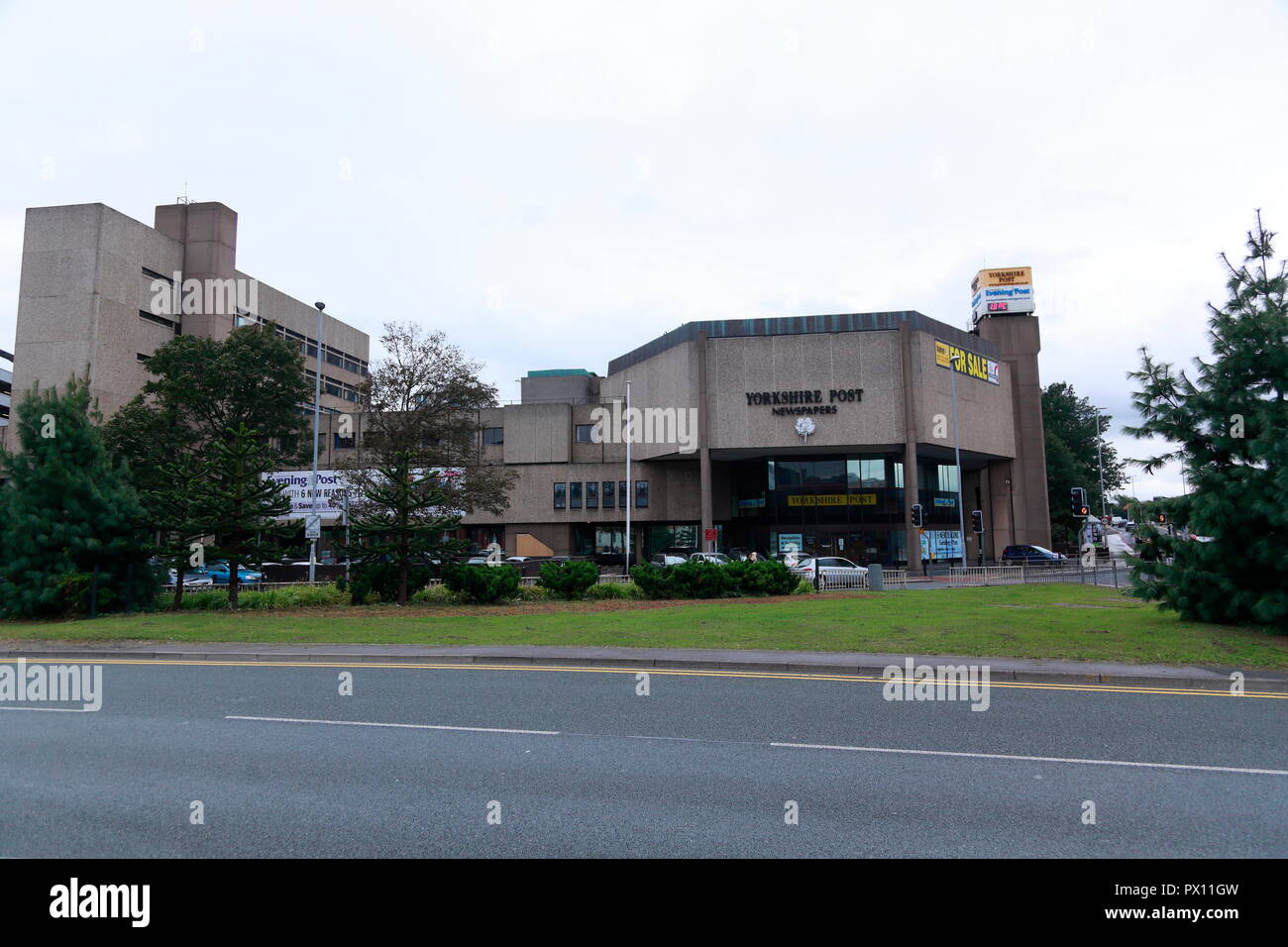 The Yorkshire Evening Post building before it's demolition on ...