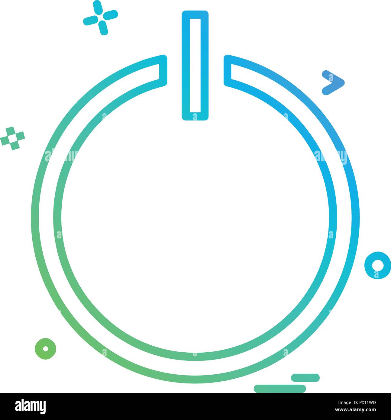 Power icon design vector Stock Vector Image & Art - Alamy