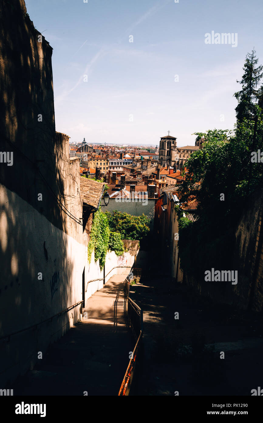 Lyon birds eye hi-res stock photography and images - Alamy