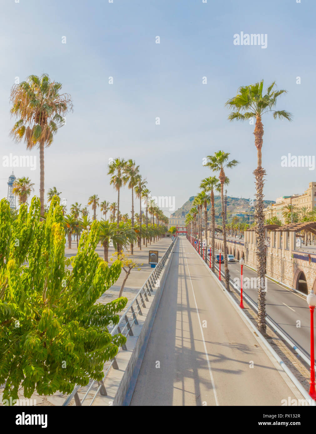 Ronda litoral barcelona road hi-res stock photography and images - Alamy