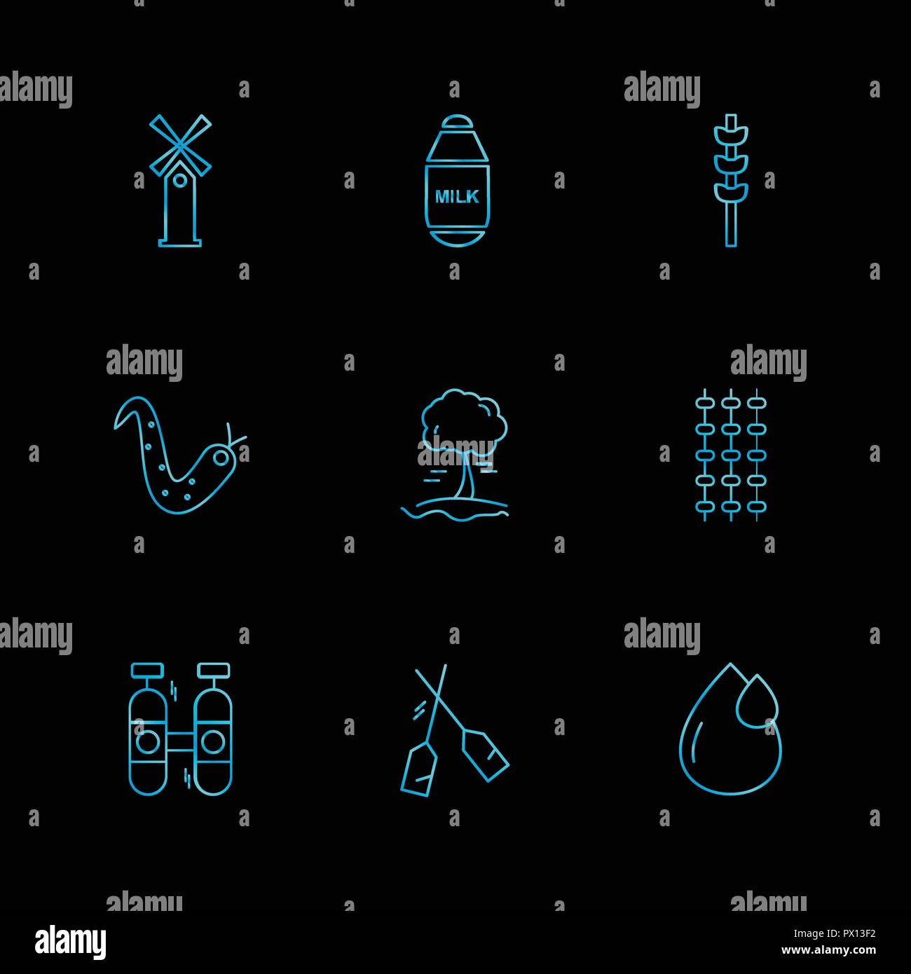 icon, vector, design, flat, collection, style, creative, icons ...