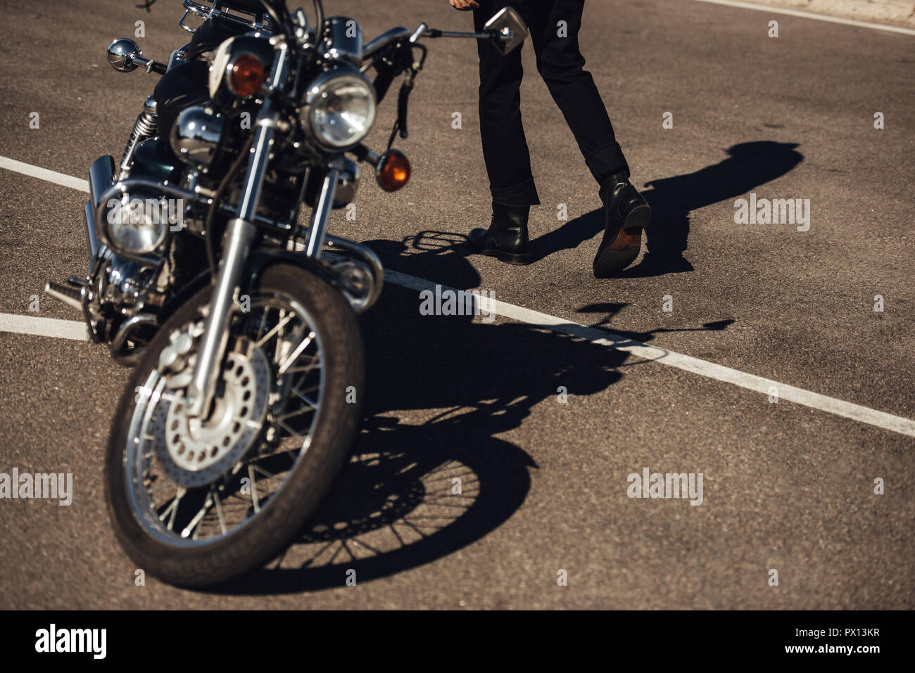 Chopper motorbike hi-res stock photography and images - Alamy