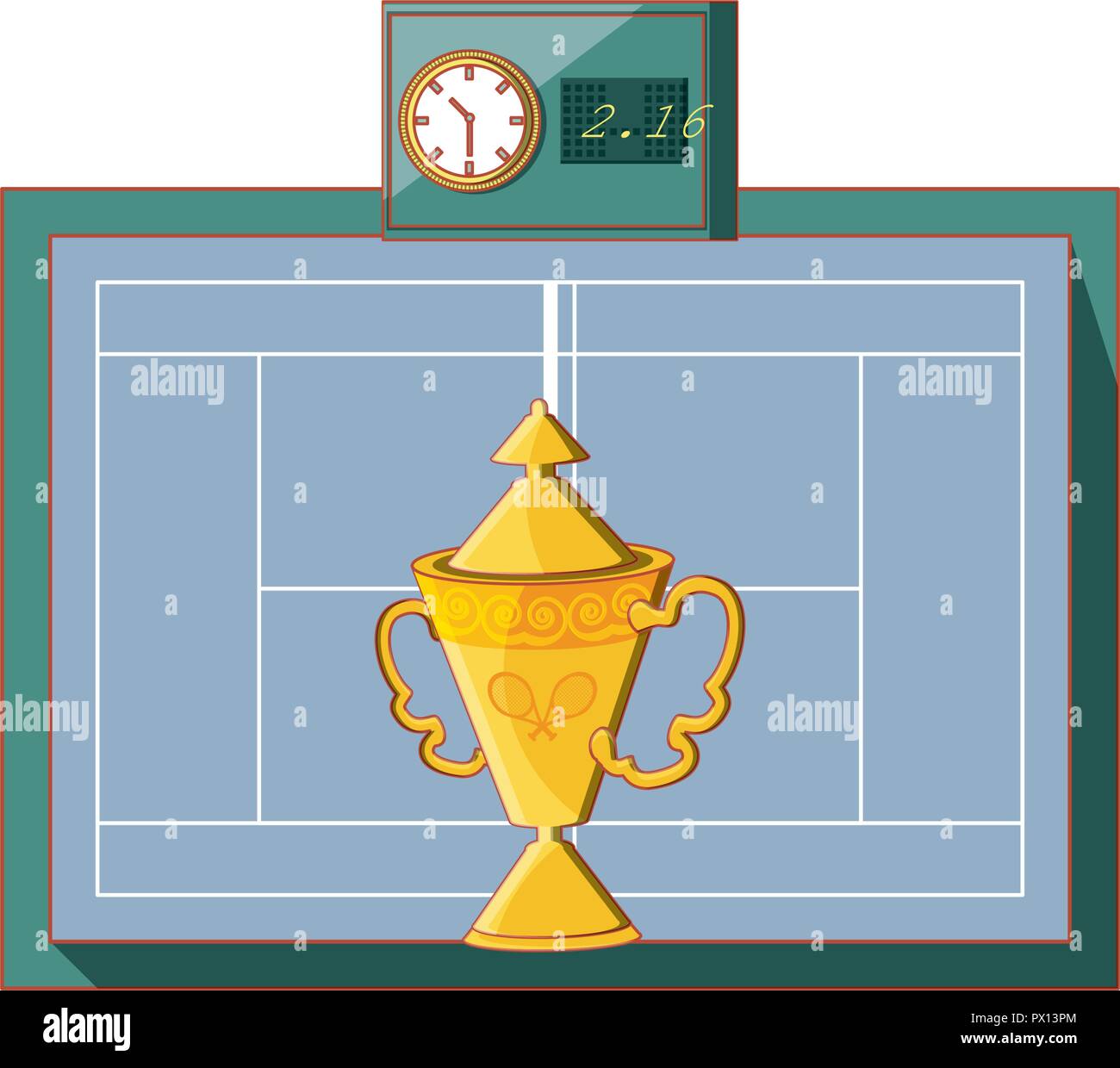 Scoreboard horizontal Stock Vector Images - Alamy