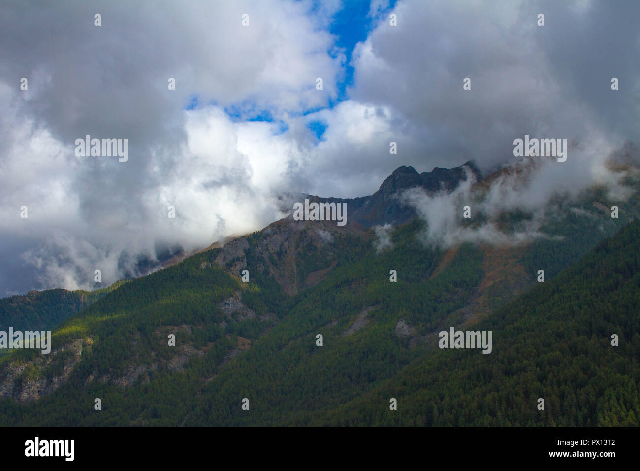 wolking in mountain Stock Photo - Alamy