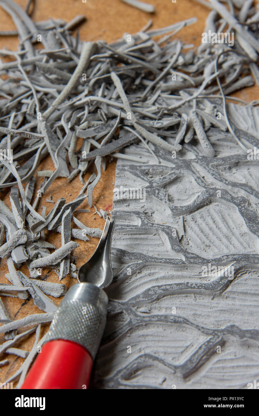 Lino Cuts High Resolution Stock Photography and Images - Alamy