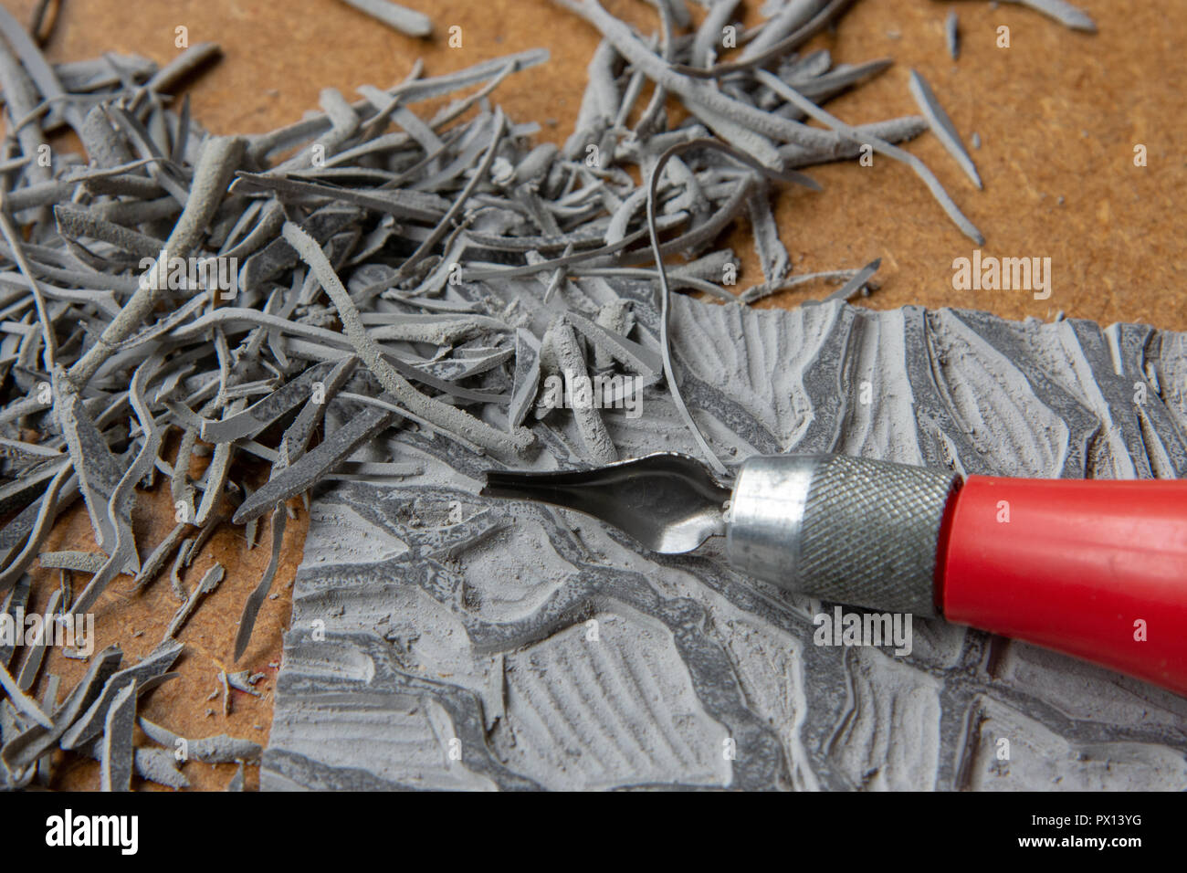 Lino cuts hi-res stock photography and images - Alamy