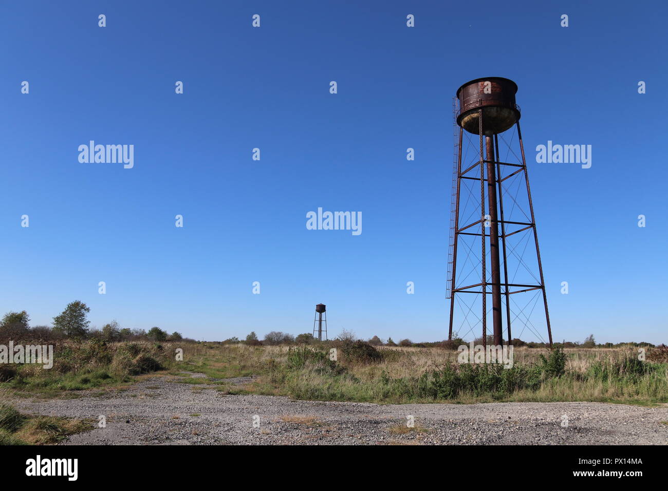 Water Tower Perspective Stock Photo - Alamy