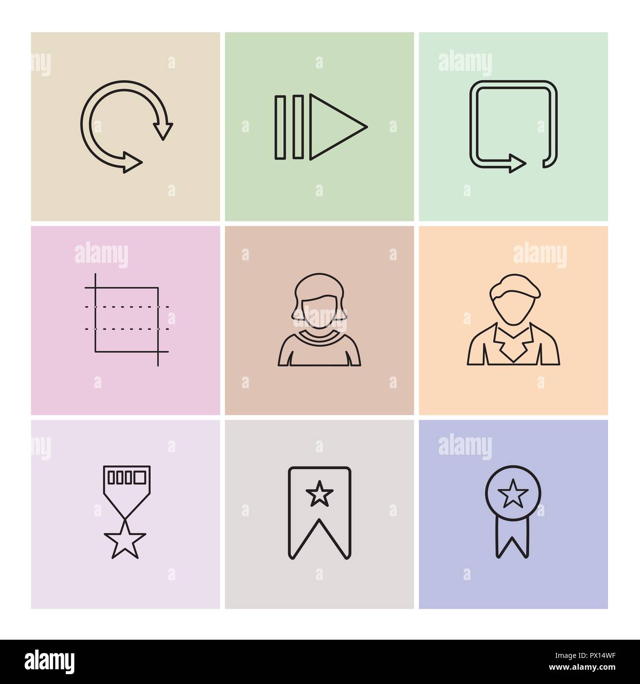 reset , avtar , badge , medal ,arrows , directions , avatar , download ...