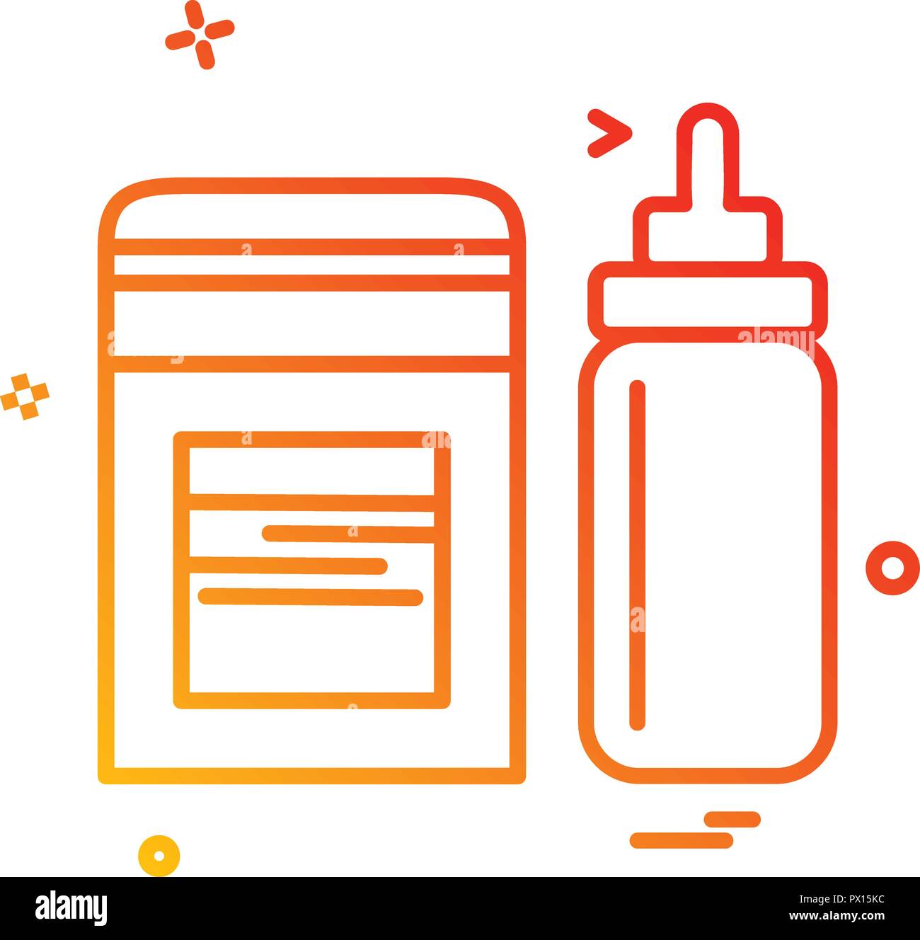 Feeder icon design vector Stock Vector Image & Art - Alamy