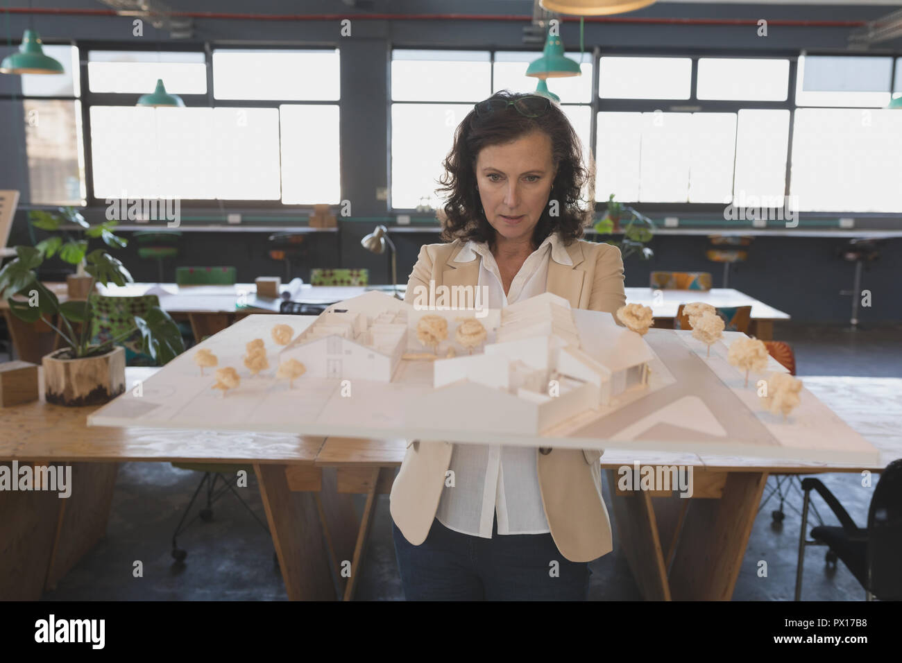 Female model standing on hi-res stock photography and images - Alamy